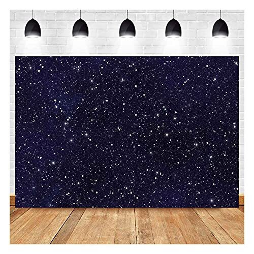 9x6Ft Night Sky Star Backdrops Starry Photography Background for Baby ...