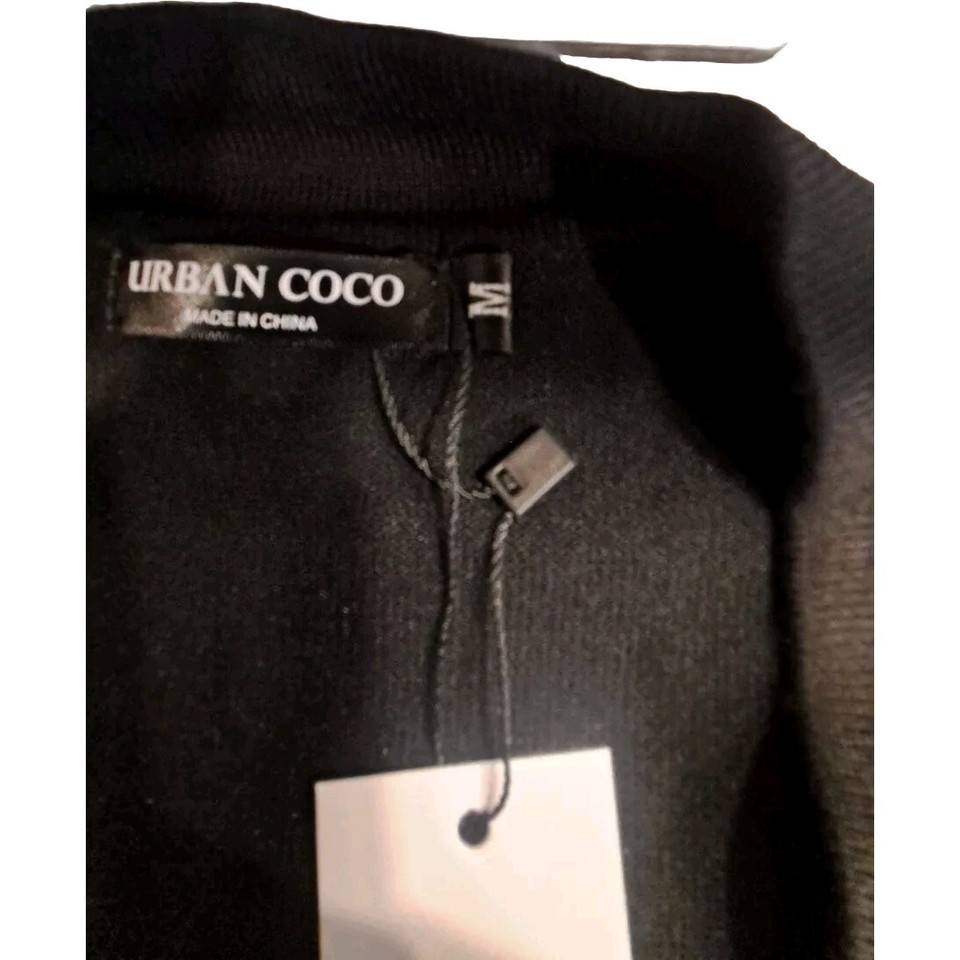 Urban CoCo Women's Long Sleeve Open Front Knit Cardigan Sweater Sz M | eBay