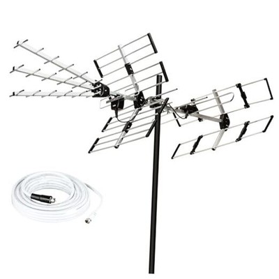 Outdoor TV Antenna 2024 Newest Version 200 Miles Long Range Antenna ...