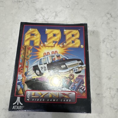 A.P.B. Atari Lynx NEW Factory Sealed APB 77000020345 | eBay