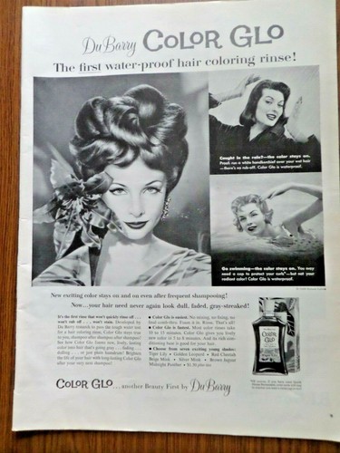 1959 Du Barry Ad Color Glo | eBay