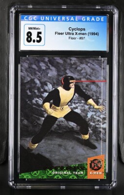 1994 Fleer Ultra X-Men #97 Cyclops Marvel Trading Card CGC 8.5 | eBay
