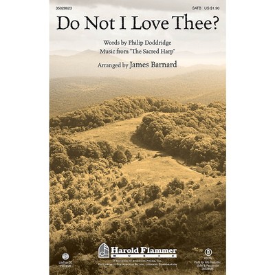 Shawnee Press Do Not I Love Thee? SATB arranged by James Barnard | eBay