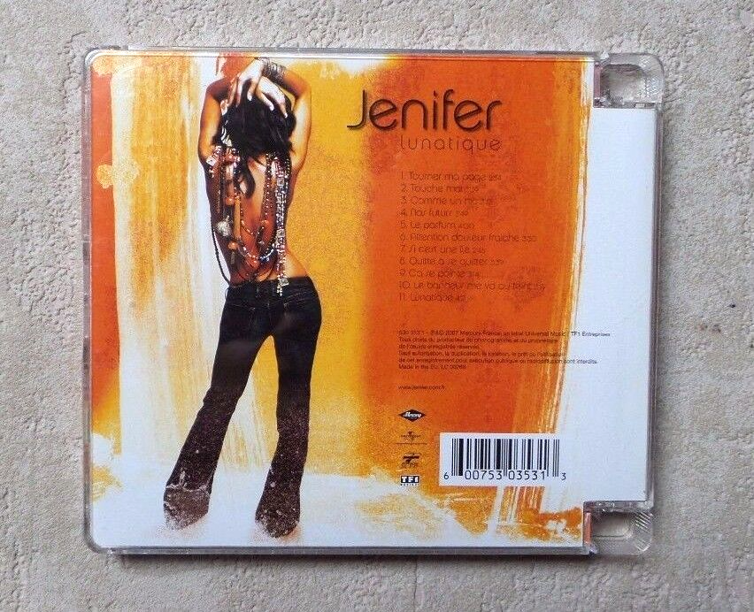 CD AUDIO MUSIQUE / JENIFER - LUNATIQUE - 11 TRACKS CD ALBUM 2007 POP | eBay