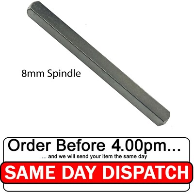 8mm Steel Bar Plain Spindle for UPVC Door and Any Other Internal Doors ...