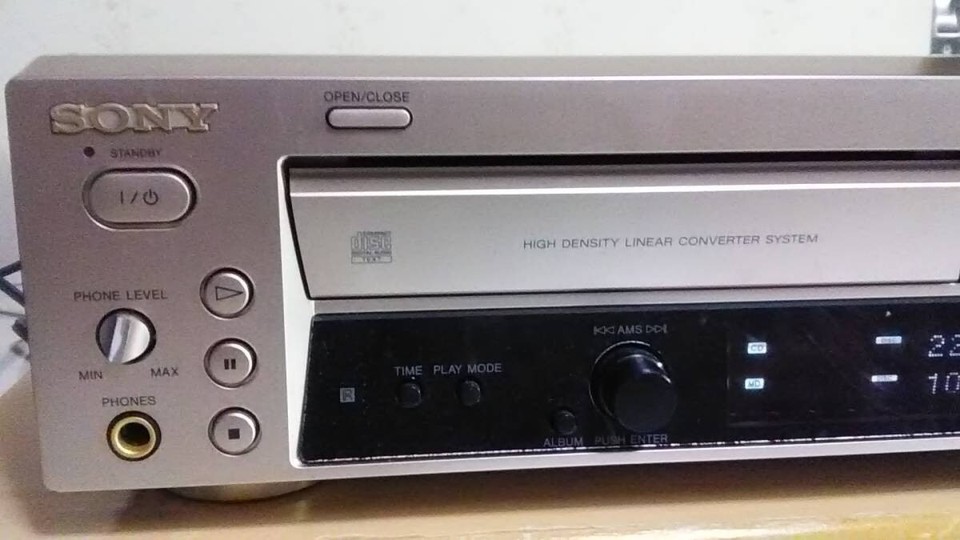 SONY MXD-D400 MD Deck Mini Disk Deck Audio Player Recorder MDLP | eBay