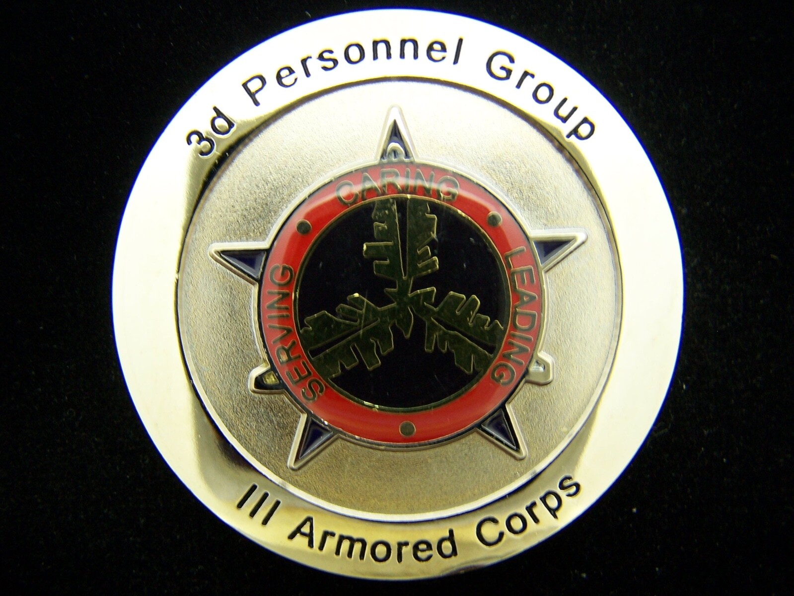 3rd Personnel Group III Armored Corps Commander & CSM Challenge Coin | eBay