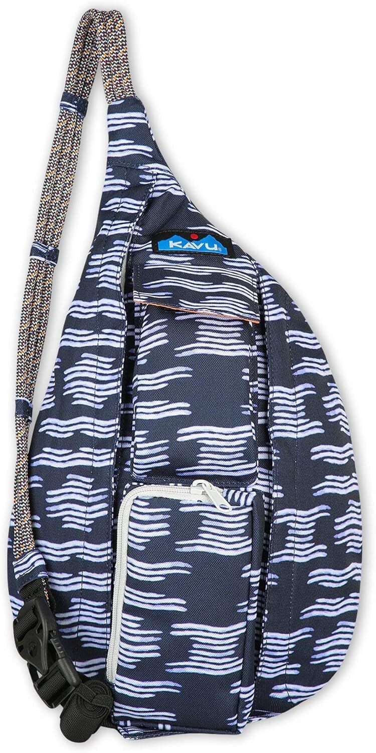 KAVU Mini Rope Sling Pack with Adjustable One Size, Evening Tide | eBay