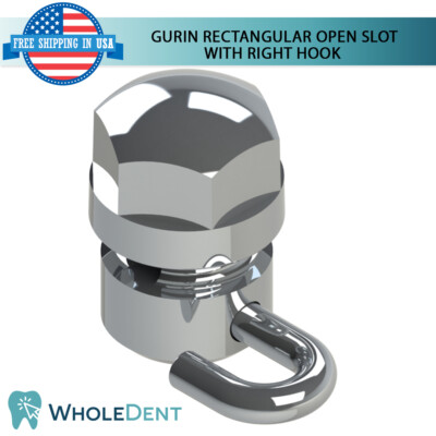 10x Orthodontic Dental Right Hook Gurin Rectangular Grip Stop Archwire ...