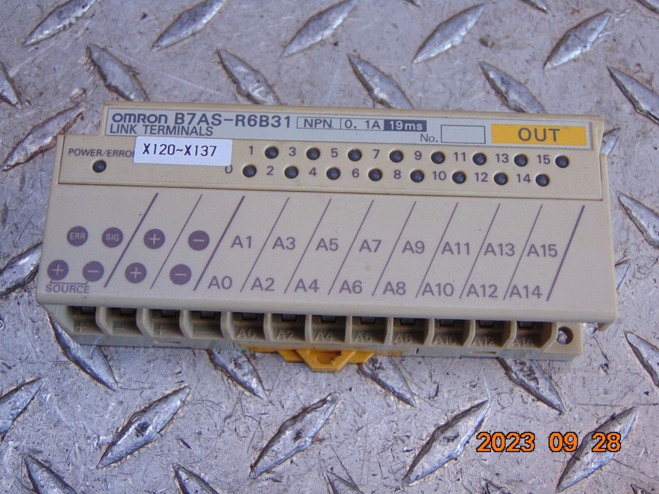 OMRON B7AS-R6B31 LINK TERMINALS - FREE SHIPPING | eBay