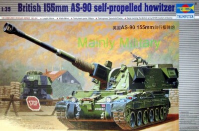 Trumpeter 1/35 AS-90 155mm self propelled British howitzer | eBay