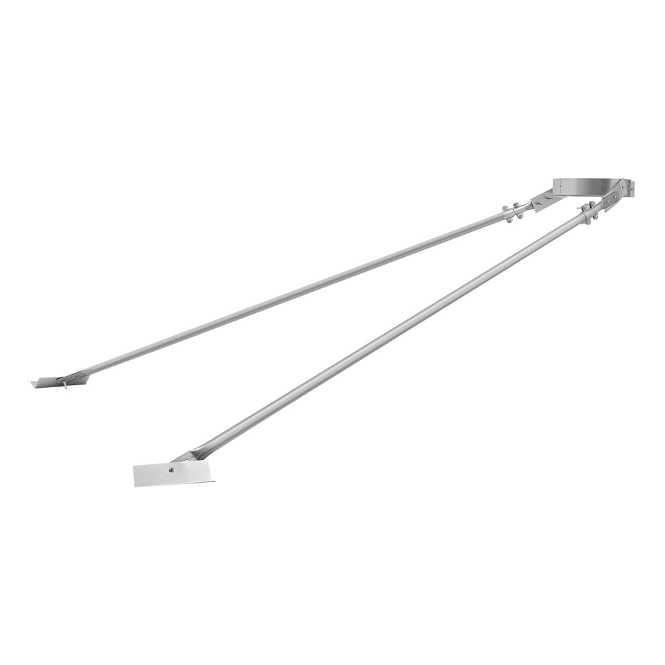 10 inch Extended Roof Bracket Supports Stove Pipe Extended Roof Bracket ...