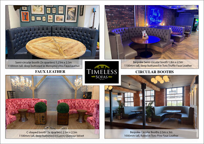 Bespoke Semi-Circular Booth Seating For Pub/Bar/Restaurant/Club/Kitchen ...