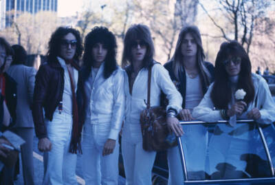 Rock Band Angel Attend An Event Circa 1985 Music OLD PHOTO | eBay