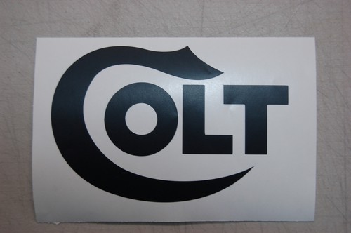 Colt logo Hand gun Vinyl sticker decal cars trucks boats wall Firearms ...