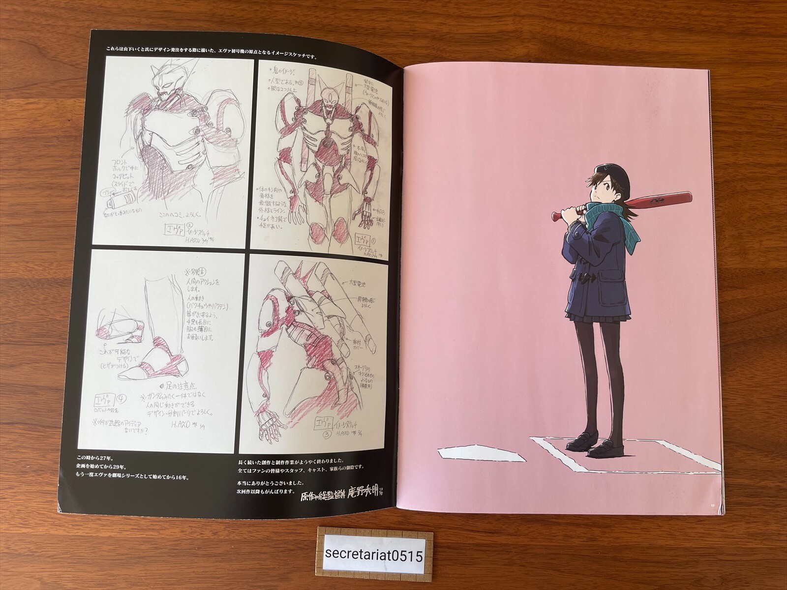 Shin Evangelion 3.0 -120min Eva Extra Extra Movie Exclusive Book Illustrations | eBay