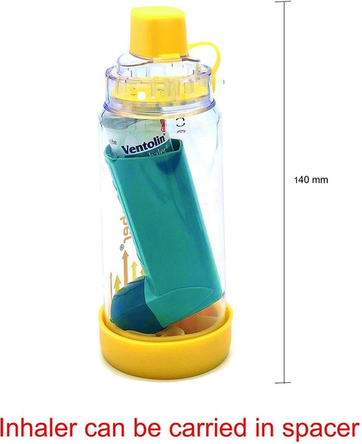 Easychamber Spacer Device With Child Mask - 175ml for sale online | eBay