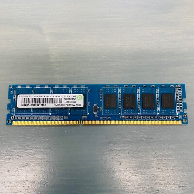 Ramaxel 4GB 1RX8 PC3L-12800U 1600MHz RAM Memory (RMR5030EB68F9W-1600 ...