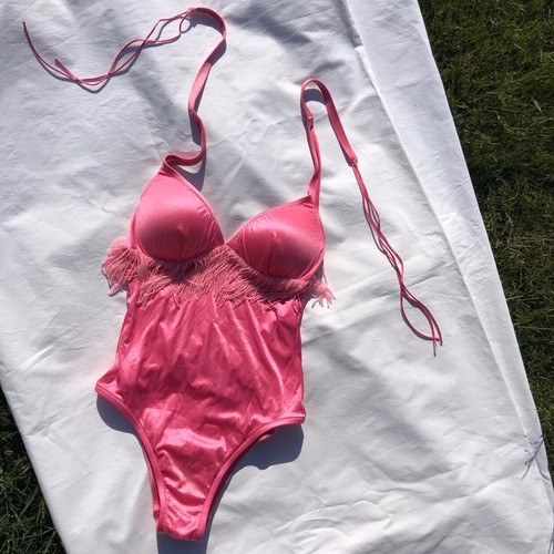 costume intero da bagno LA PERLA pezzo da collezione vintage 80/90 rosa ...