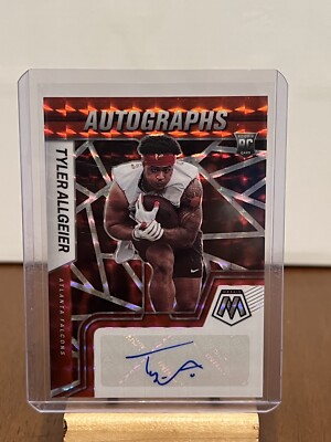 2022 Panini Tyler Allgeier Mosaic Rookie Autograph Mosaic Red #RAM-TA ...