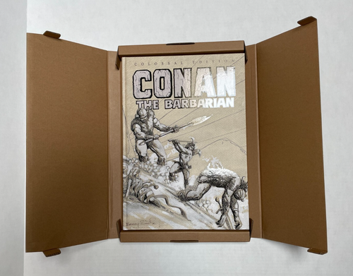 Roy Thomas Signed 67 / 75 Conan The Barbarian Colossal Edition Barry ...