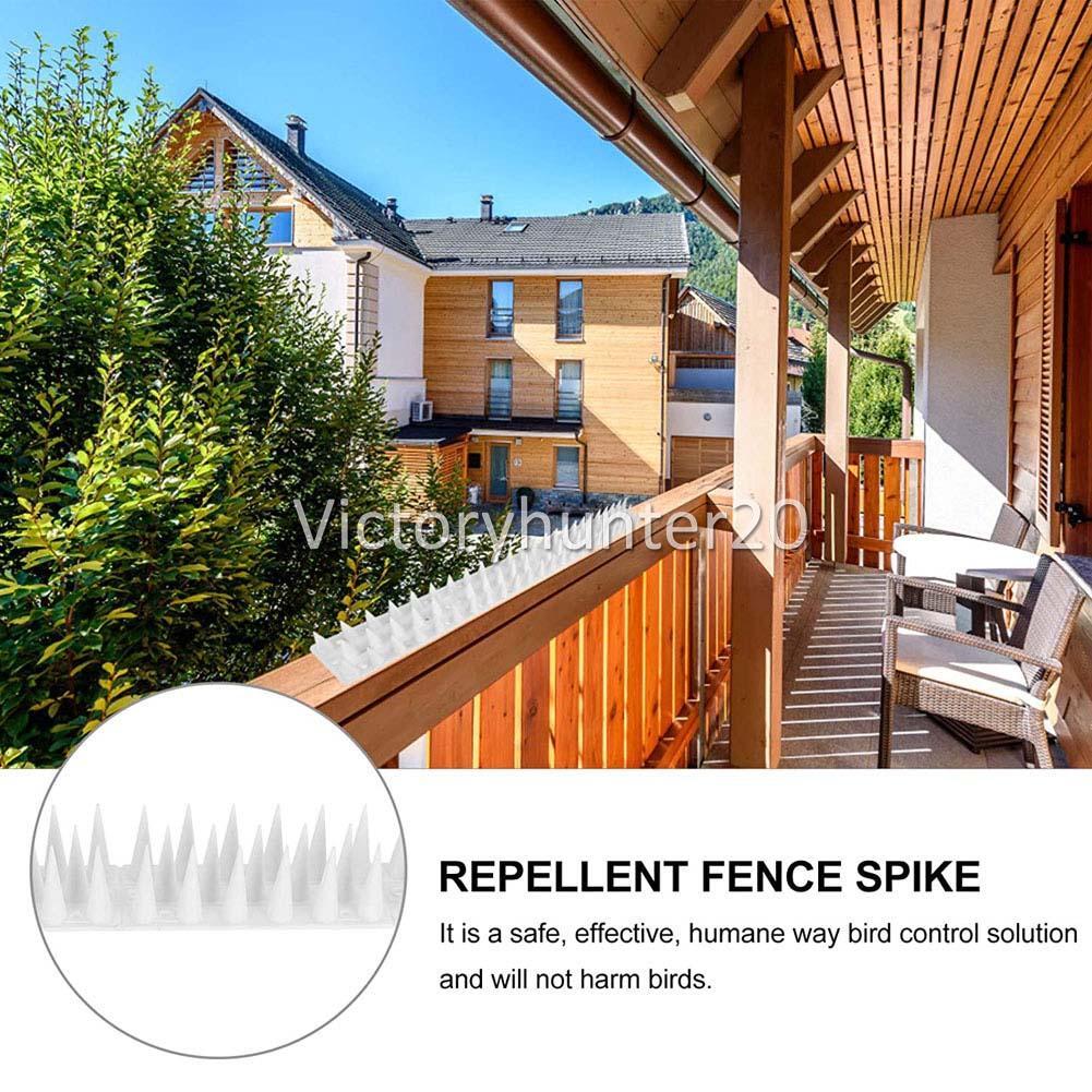 12X Bird Spikes Human Cat Possum Wall Deterrent Mouse Pest Control ...