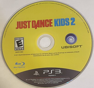 Just Dance Kids 2 (Sony PlayStation 3, PS3) DISC ONLY | NO TRACKING ...