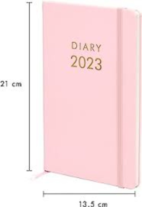 2023 Soft Cover Notebook Weekly Monthly Yearly Diary Calendar ...