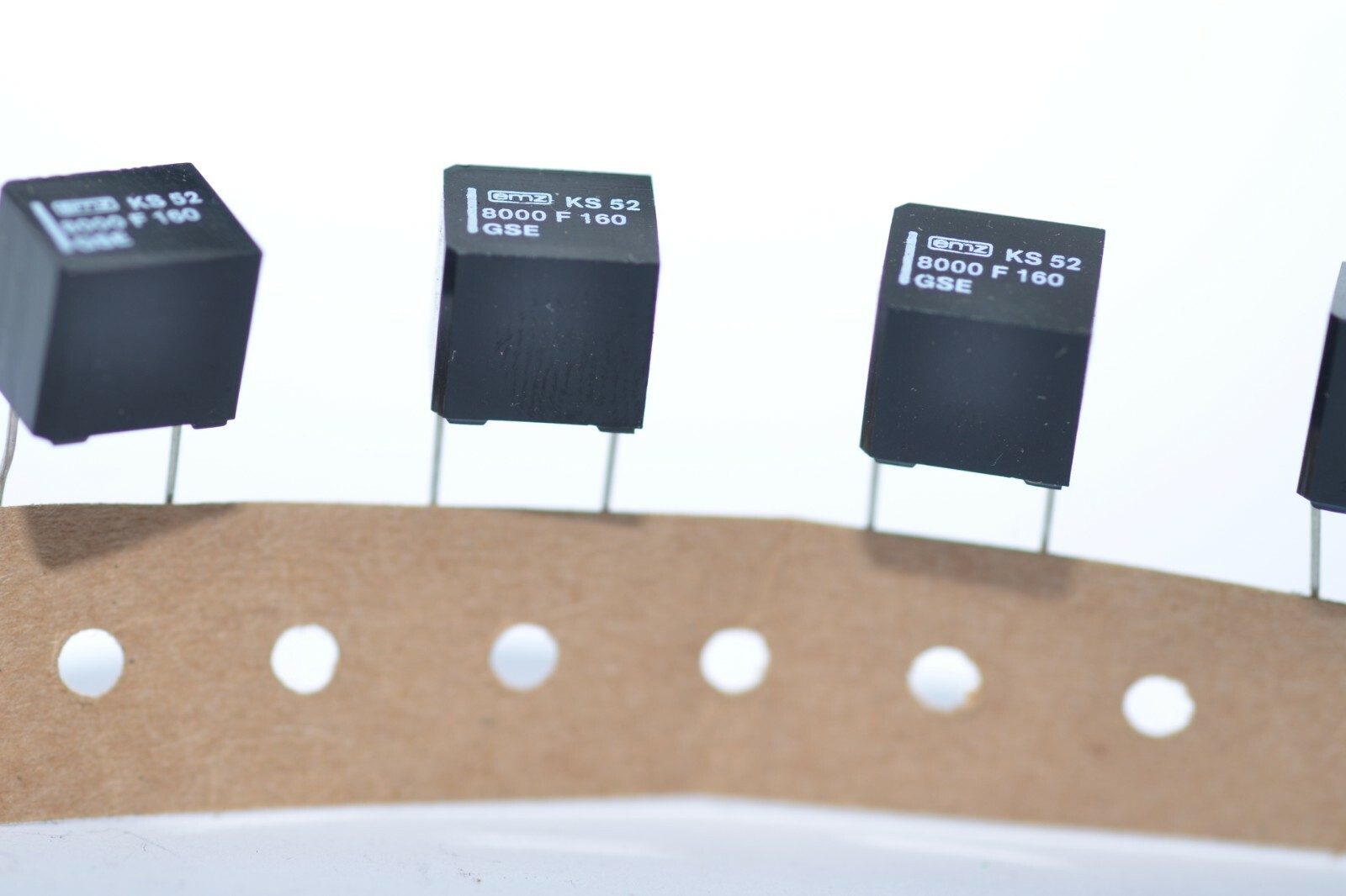 4x EMZ Präzisions KS Kondensator, 8000 pF / 160 V / 1%, High-End ...