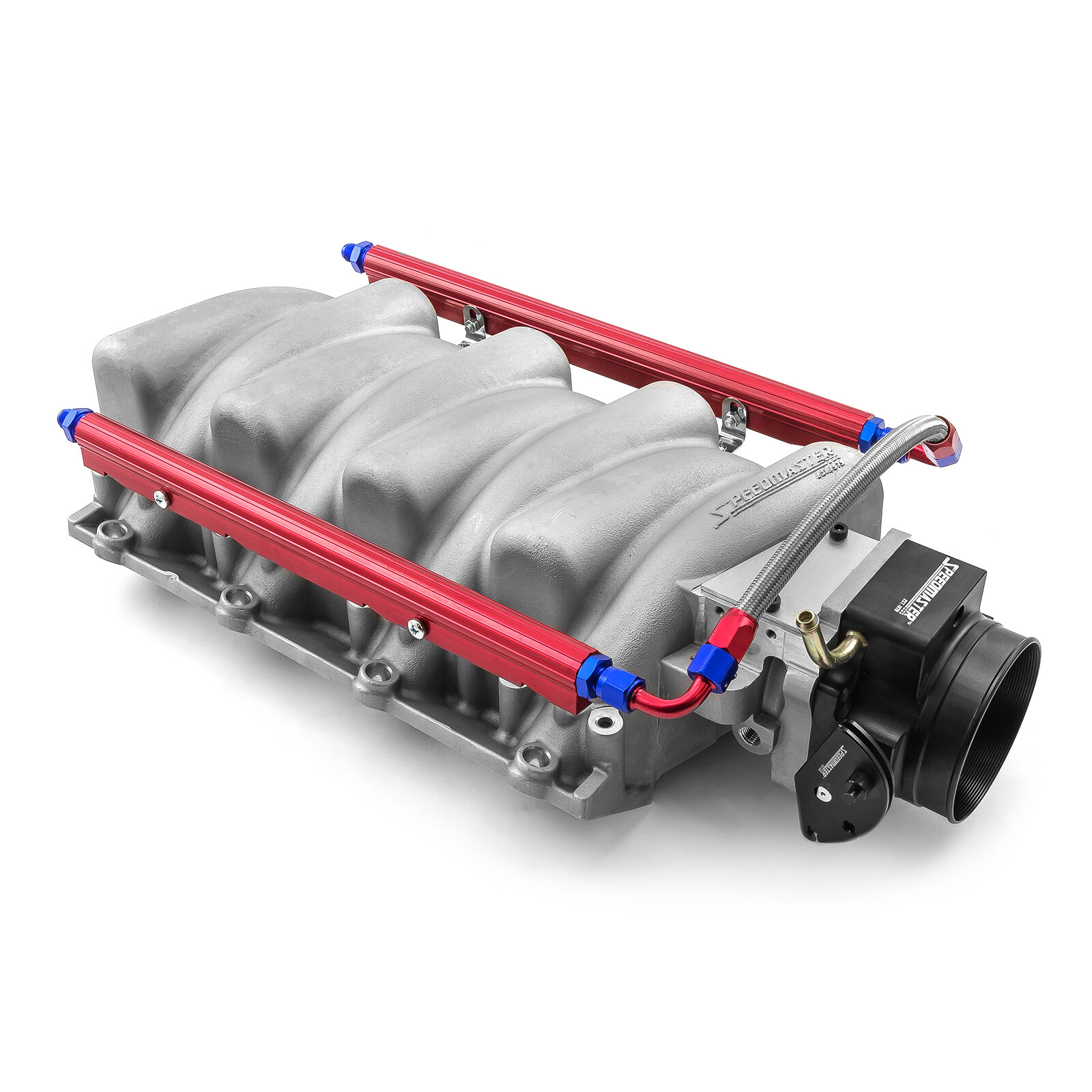 Chevy LS1 LS2 LS6 EFI Intake Manifold Satin with 92mm Throttle Body ...