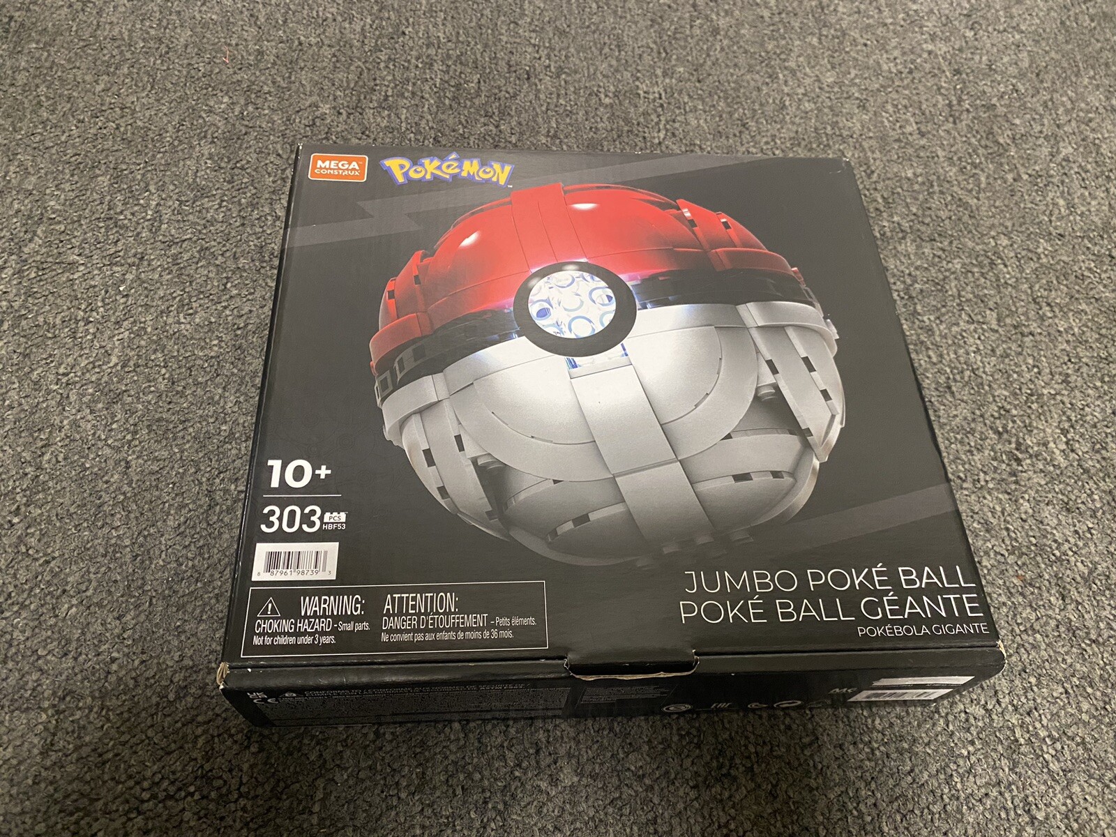 Pokemon MEGA Construx Jumbo Poke Ball Building Set (303pcs) 2021 ...