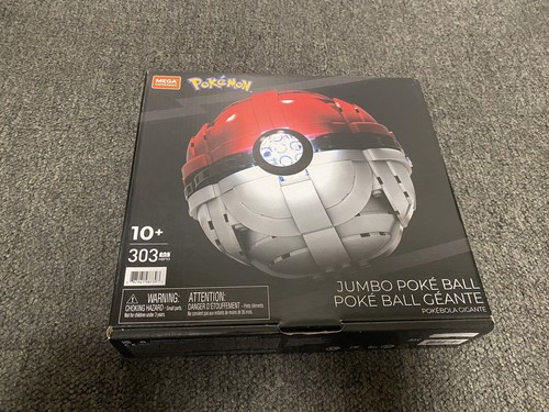 Pokemon MEGA Construx Jumbo Poke Ball Building Set (303pcs) 2021 ...