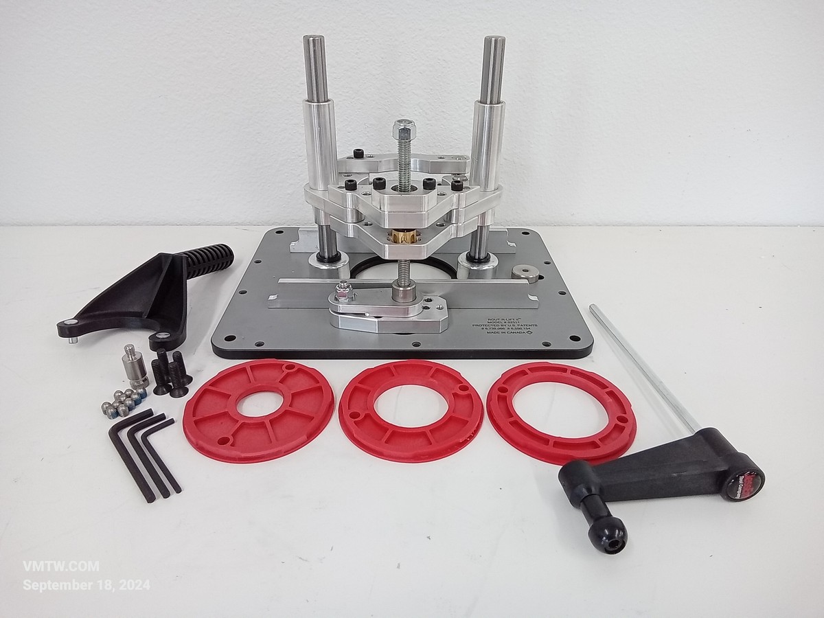 Makita router lift store