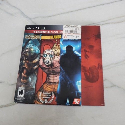 PS3 Essentials Collection BIOSHOCK BORDERLANDS XCOM video game ...