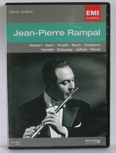 MOZART IBERT VIVALDI BACH COUPERIN HANDEL...- Jean-Pierre Rampal ...