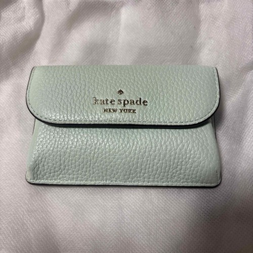Kate Spade Card Case Wallet Mint Green Japan | eBay