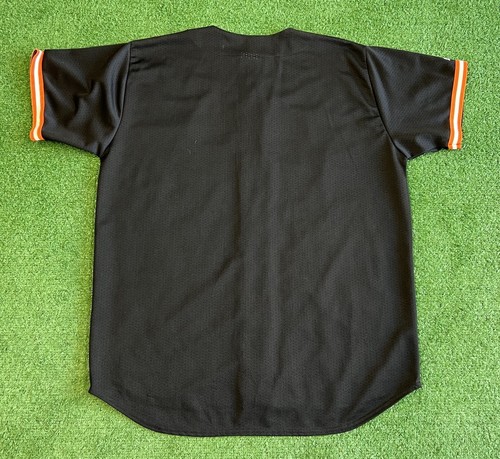 New York Mets MLB Baseball Jersey Majestic Tag Size XL Black Authentic ...