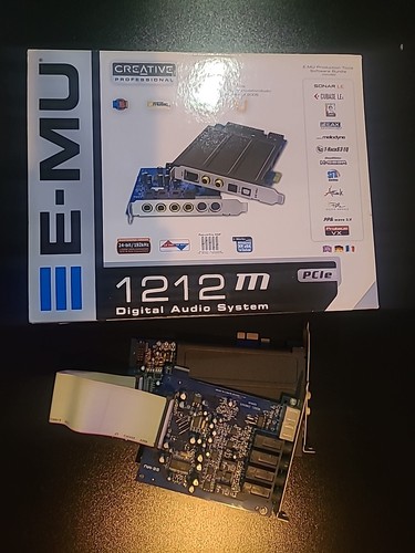 E-MU 1212m PCIe Creative Professional | eBay