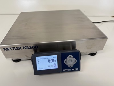Mettler Toledo BC60 Shipping Scale, 150 x .05 lb, SS Platter with ...