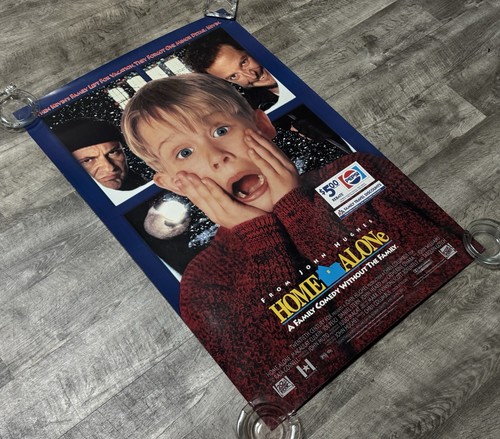 Vintage 1991 Home Alone Store Display Pepsi Ad Poster 25.5 x 38 | eBay