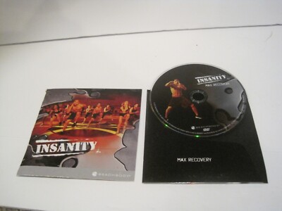 Beachbody Insanity, Replacement DVD Only, MAX RECOVERY | eBay
