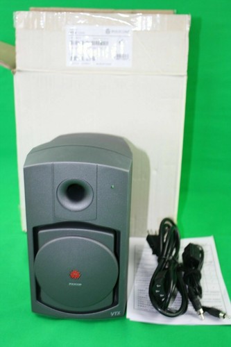 Polycom VTX 1000 SoundStation Subwoofer Speaker System 110V ~ 240V New ...