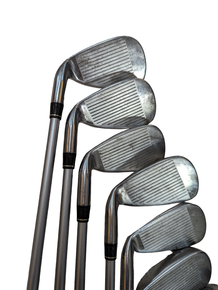TaylorMade Rac Ht Iron Set 3-PW S-Flex Graphite MAS2 55G Right Hand RH ...