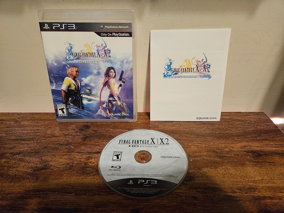 Final Fantasy PS3 Lot - FFX/X-2 HD and XIII CIB Complete 10, 13, Black ...