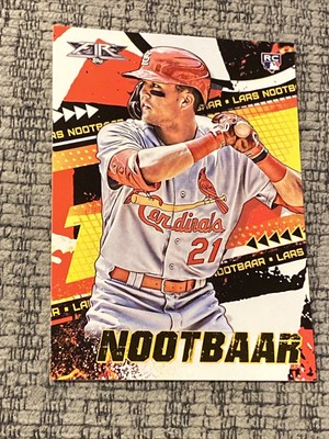 Lars Nootbaar Rookie Card RC 2022 Topps Fire Baseball Base Set #144 ...