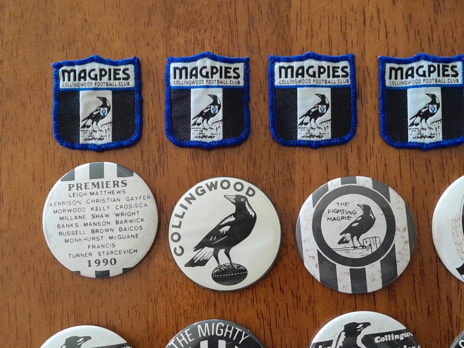 VFL / AFL Collingwood Magpies Badges x 16 | eBay Australia