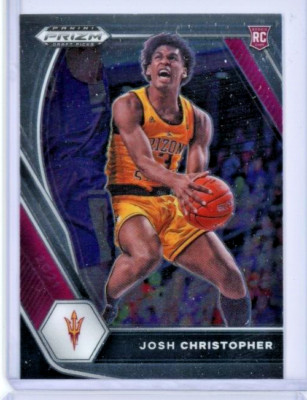 2021-22 Prizm Draft Picks #22 Josh Christopher RC - Houston Rockets ...