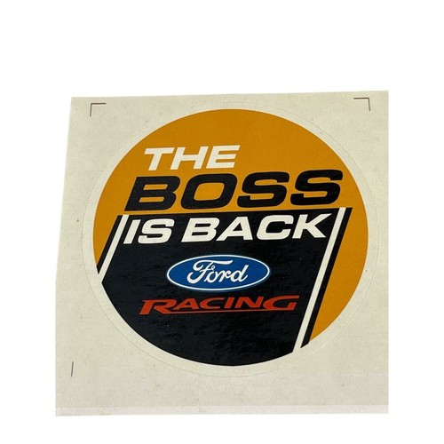 1969 1970 2012 2013 FORD MUSTANG THE BOSS IS BACK 302 DECALS STICKER ...