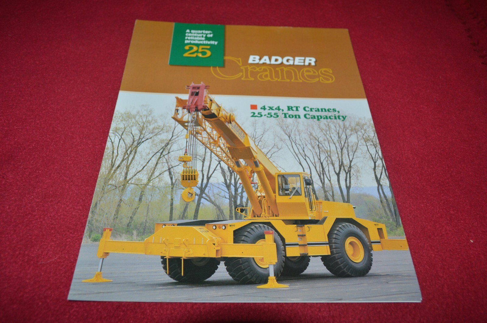 Badger 4425 4430 4435C 4445 4455 Crane Dealer's Brochure YABE18 | eBay