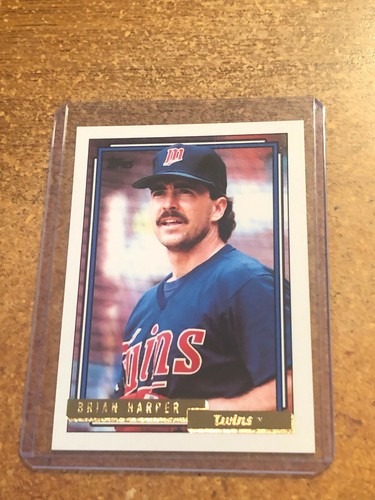 1992 Topps Gold Baseball # 217 Brian Harper | eBay